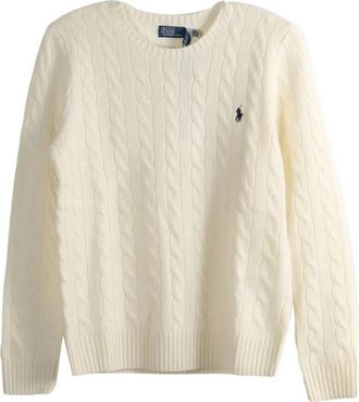 Ralph Lauren Pull Col Rond - Orange Clair