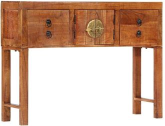 vidaXL Table console 120x32x80 cm bois massif dacacia vidaXL