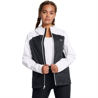 Under Armour Cloudstrike Kapuzenjacke f&uuml;r Damen (Schwarz)
