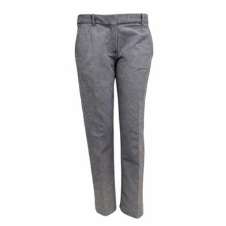 Circolo 1901 Femme, Pantalons, Gris, Taille: 42 FR Pantalon Slim-fit