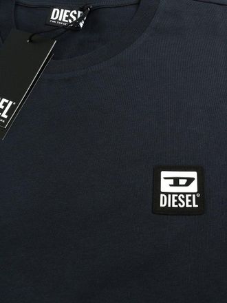 Diesel Rundhalsshirt Regular Fit Logo Shirt - T-JUST-K30