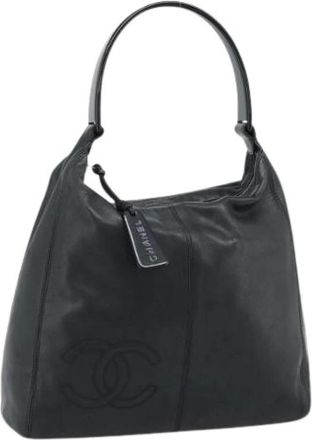 Chanel Sac port&eacute; &eacute;paule Pre-owned - Femme - Pre-owned - Noir - Taille: ONE Size