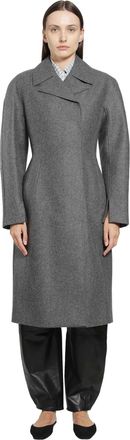 Jil Sander Melange Wool Coat
