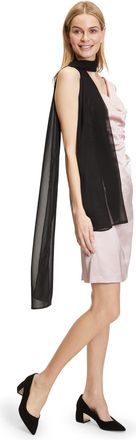 Vera Mont VM Damen 0079/4825 Stola, per pack Schwarz (Jet Black 9042), One Size (Herstellergröße: ACC)