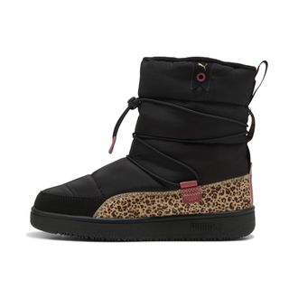 Puma Snowbae Animal Flair Stiefel Damen, Schuhe, Schwarz, 37.5