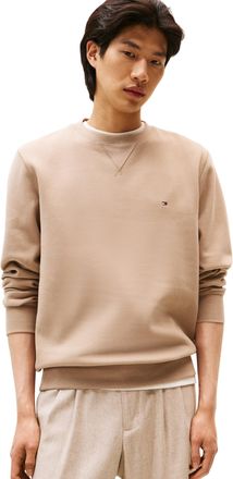 Tommy Hilfiger Herren Sweatshirt Seasonal Fleece mit Rundhalsausschnitt, Beige (Coastal Taupe), XL