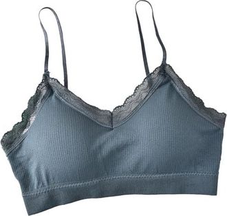 Generic T-shirt en dentelle avec beau dos, sexy, bol &eacute;pais, haut tube avec rembourrage de poitrine amovible, enveloppement de poitrine, doux et doux pour la p