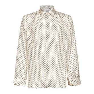 Costumein Microfantasia Hemd - - Shirts - Herren - Wei&szlig; - S