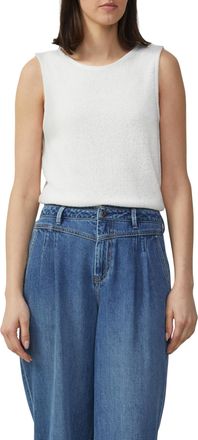 s.Oliver Semitransparentes Stricktop mit Rundhalsausschnitt