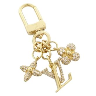 Louis Vuitton Pre-owned Rhinestone Schl&uuml;sselanh&auml;nger - - Pre-owned - Damen - Gelb - ONE SIZE