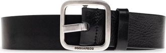 Dsquared2 Ceinture en cuir avec boucle - Homme - Accessoires - Noir - Taille: 105 CM