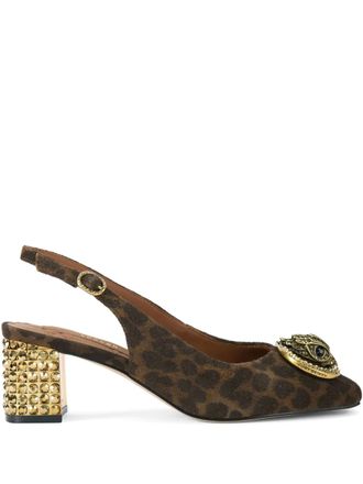 Kurt Geiger escarpins Chelsea 60 mm à bride arrière - Marron