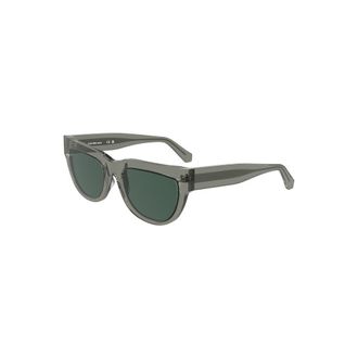Calvin Klein CA-38338 Acetate Frame Sunglasses - Gray