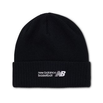 New Balance Unisex 47 Basketball Beanie in Schwarz/Wei&szlig;, Nylon, Gr&ouml;&szlig;e OSZ
