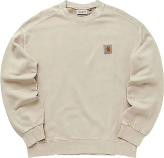 Carhartt Work in Progress Homme, Sweatshirts et sweats &agrave; capuche, Beige, Taille: L SweaT-shirt &Eacute;l&eacute;gant pour Homme