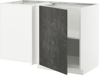 IKEA METOD Eckunterschrank mit Boden