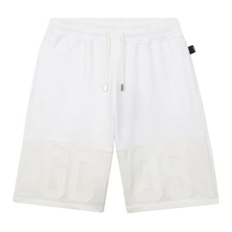 GCDS Logo Band Shorts - - Shorts - Herren - Wei&szlig; - XL