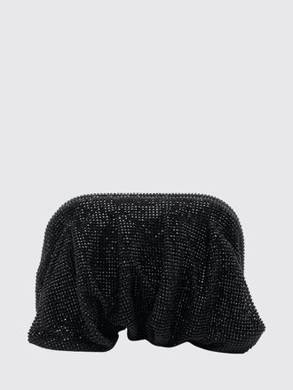 Benedetta Bruzziches Mini sac Venus en maille de cristal drap&eacute;e avec sangle