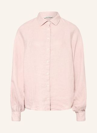SoSUE Sosue Hemdbluse Antonia Slim Aus Leinen rosa