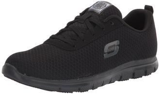 Skechers Ghenter Bronaugh 77210-BLK, Damen Sneaker, Schwarz (Black 77210-BLK), 36.5 EU (3.5 UK)