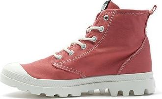 Palladium Pampa Blanc, Basket Mixte, Mineral Red, 36