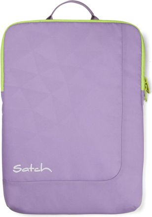 Satch Laptophülle für Laptops und Tablets bis 14, gepolstert, passend zum Schulrucksack Light Rose - Lila