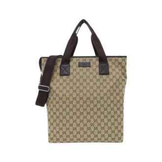Gucci Sac cabas Pre-owned GG Canvas - Femme - Pre-owned - Brun - Taille: ONE Size