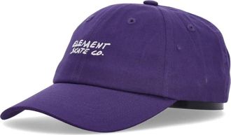 Element Gebogener Schirm Baumwollkappe - - Accessories - Herren - Lila - ONE SIZE