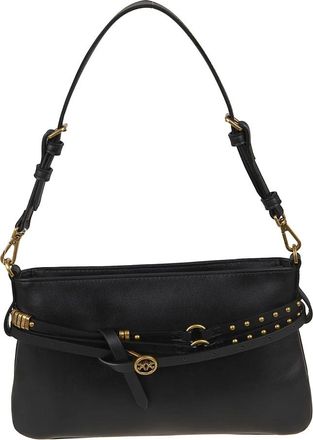 Pinko Pinko, Femme, Sacs, Noir, Taille: ONE Size Belt Bag Mini Vitello Morbido