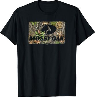 Mossy Oak Camouflage Rounded Logo Fill T-Shirt