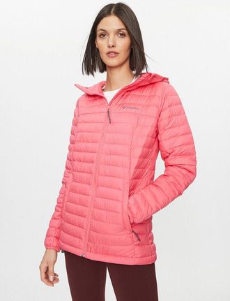 Columbia Daunenjacke Silver Falls Hooded Jacket Rot Regular Fit