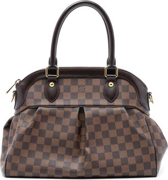 Louis Vuitton Hobo Bags - Damier Ebene Trevi PM - Gr. unisize - in Braun - f&uuml;r Damen