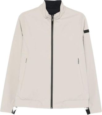 Roberto Ricci Design Rrd, Homme, Vestes, Beige, Taille: 3XL Logo Patch Jacket