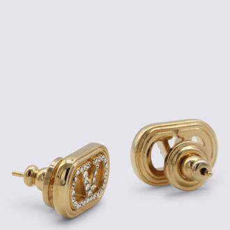 Valentino Garavani Womens Bijoux Oro-Crystal _me Oro/crystal