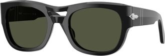 Persol Klassische Sonnenbrille Schwarz - - Accessories - unisex - Schwarzk - 54 MM