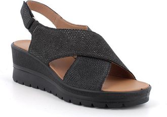 Igi & Co imac spa IGI&Co Damen D.claire Keilsandale, Schwarz schillernd, 40 EU