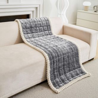 Shanna Pl&uuml;sch Samt Gesteppte Couch Kissenbez&uuml;ge Magic Dickes Gef&uuml;hl Sofabez&uuml;ge Neue Atmungsaktive Sofa &Uuml;berw&uuml;rfe Ultra Weiche Haustier Couch Matte Kein Bleic