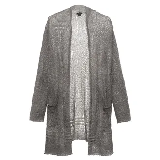 Avant Toi Damen, Strickwaren, Grau, SGr&ouml;&szlig;e