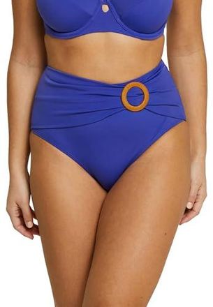 Sans Complexe Femme Elevated Basics Maillot De Bain, Culotte Taille Haute, Bleu Spectre, 38-40 EU