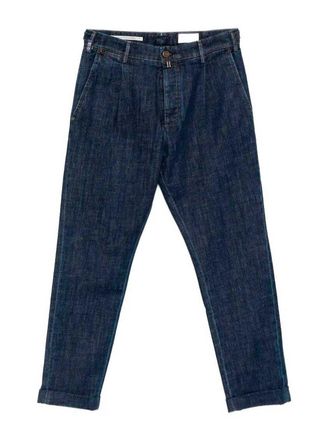 Jacob Cohen Pantalons D&eacute;contract&eacute;s - Bleu Fonc&eacute;