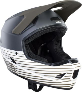 ION Downhill MTB-Helm Scrub Amp Mehrfarbig Gr. S