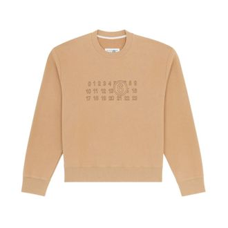 Maison Margiela Damen, Sweatshirts & Hoodies, Beige, LGr&ouml;&szlig;e