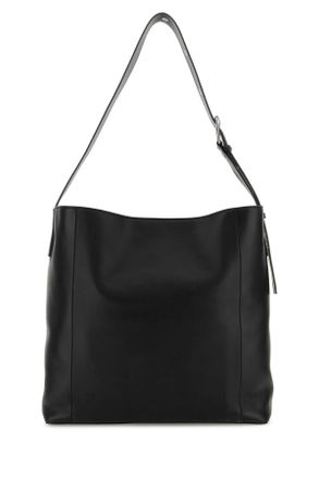 Alexander McQueen Calf Leather Shoulder Bag - Black