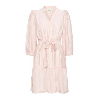 Ichi Rose Dust Stilvolles Kleid - - Dresses - Damen - Rosa - S