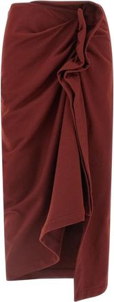 Dries Van Noten Femme, Jupes, Rouge, Taille: 36 FR Hanam Skirt
