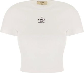 Fendi Damen, Oberteile, Wei&szlig;, MGr&ouml;&szlig;e