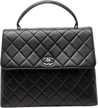 Chanel Sac Kelly Pre-owned - Femme - Pre-owned - Noir - Taille: ONE Size