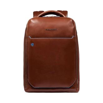 Piquadro Personalisierbarer Laptop-Rucksack 14 - - Bags - Herren - Braun - ONE SIZE