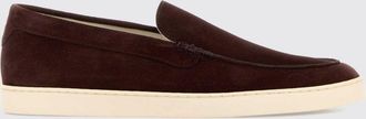 Brunello Cucinelli Loafer aus Velourskalbsleder mit Gummisohle