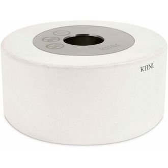 Kiini Kiini - bora Freistehender Tischkamin Outdoor-Biokamin + 1L ethanolfrei Wei&szlig;